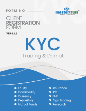 Fillable Online Know-your-client and suitability determination for ...