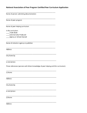 Fillable Online Peer Support Workers for those in Recovery - SAMHSA Fax ...