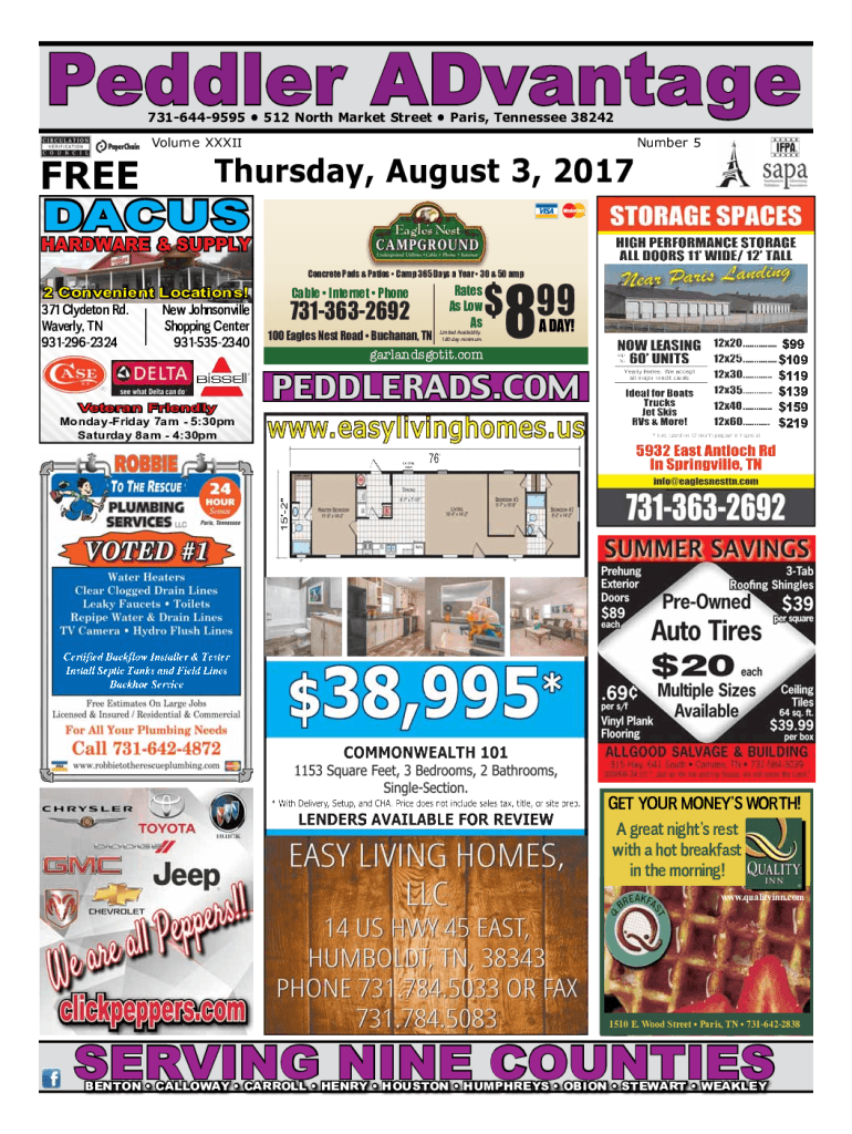 Fillable Online Peddler Advantage - Fill Online, Printable, Fillable ...