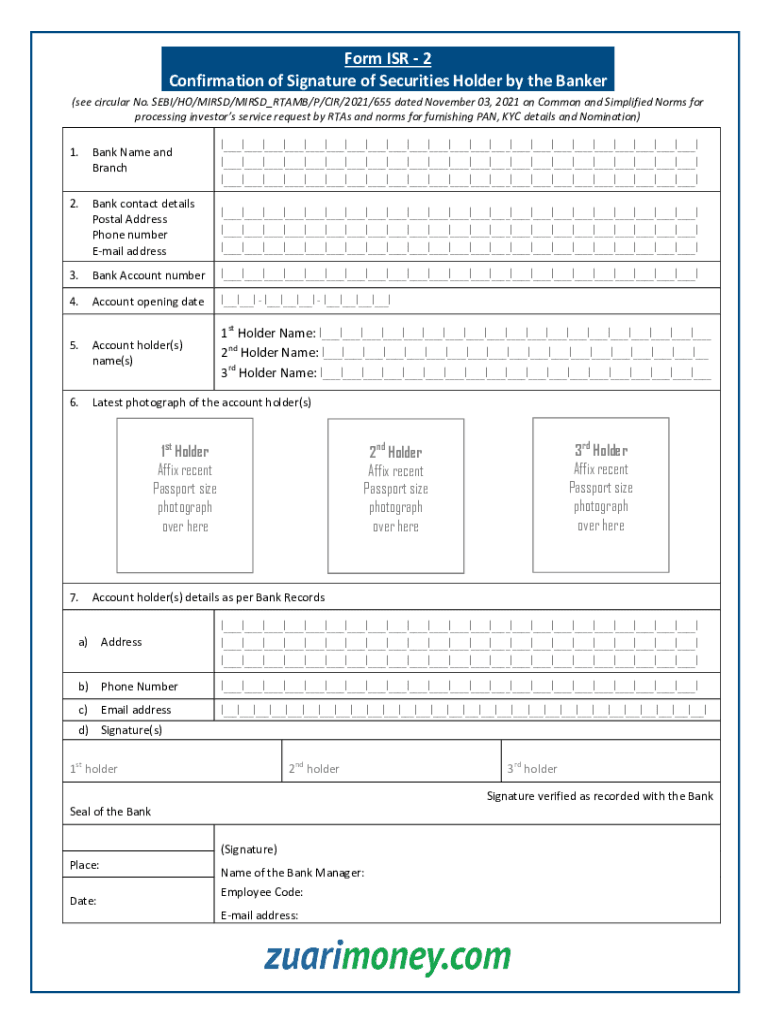 Fillable Online ZFL Form ISR-2 Fax Email Print - pdfFiller