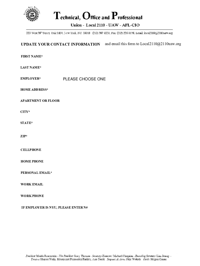 Fillable Online PEMA Contact Us Form Fax Email Print - pdfFiller