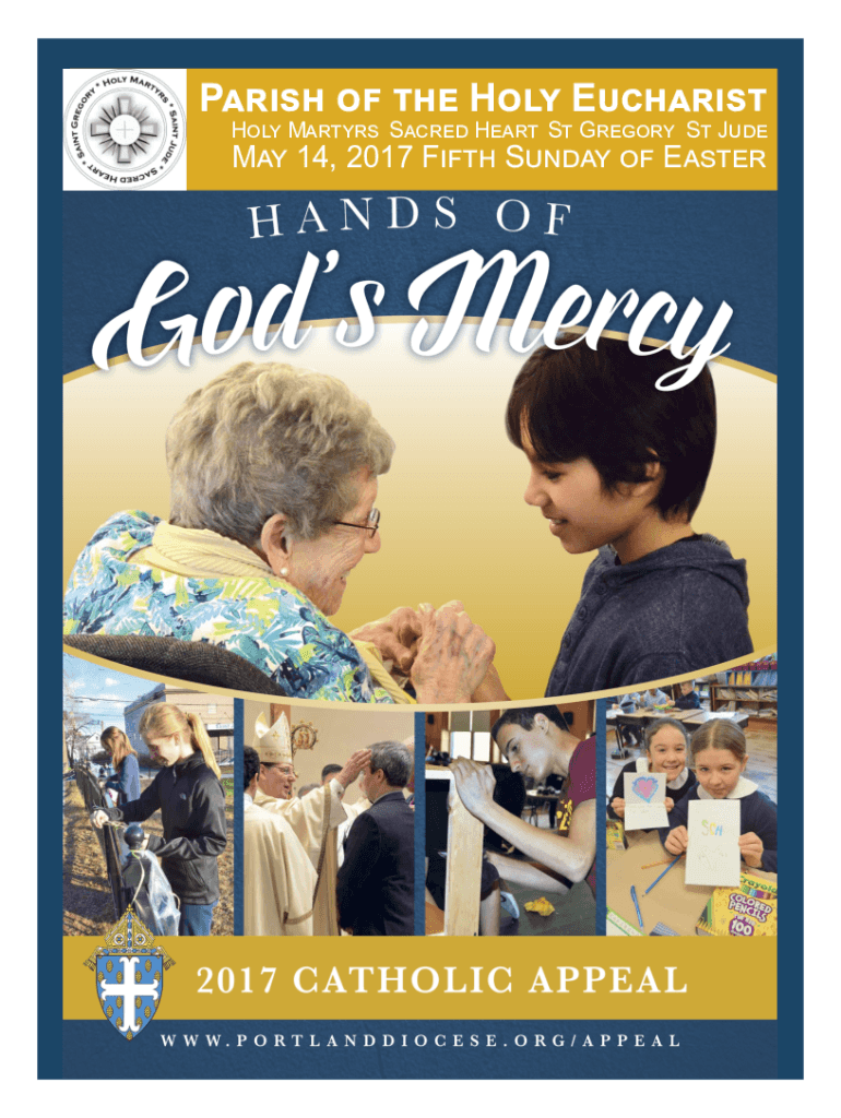 Fillable Online Parish of the Holy EucharistA Catholic Parish Serving ...