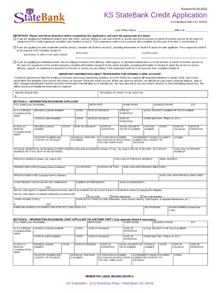Fillable Online New Application - Nationwide Mortgage Licensing System ...
