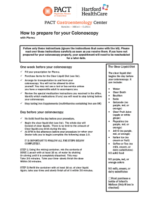 Fillable Online Plenvu - How to prepare for your Colonoscopy Fax Email ...