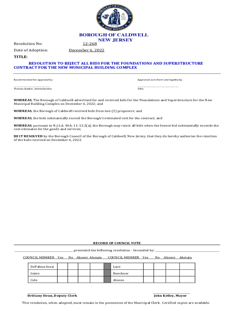 Fillable Online a resolution approving the payment of bills - AWS Fax Email Print - pdfFiller