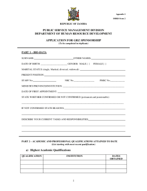 Fillable Online 1 PUBLIC SERVICE MANAGEMENT DIVISION DEPARTMENT OF ...