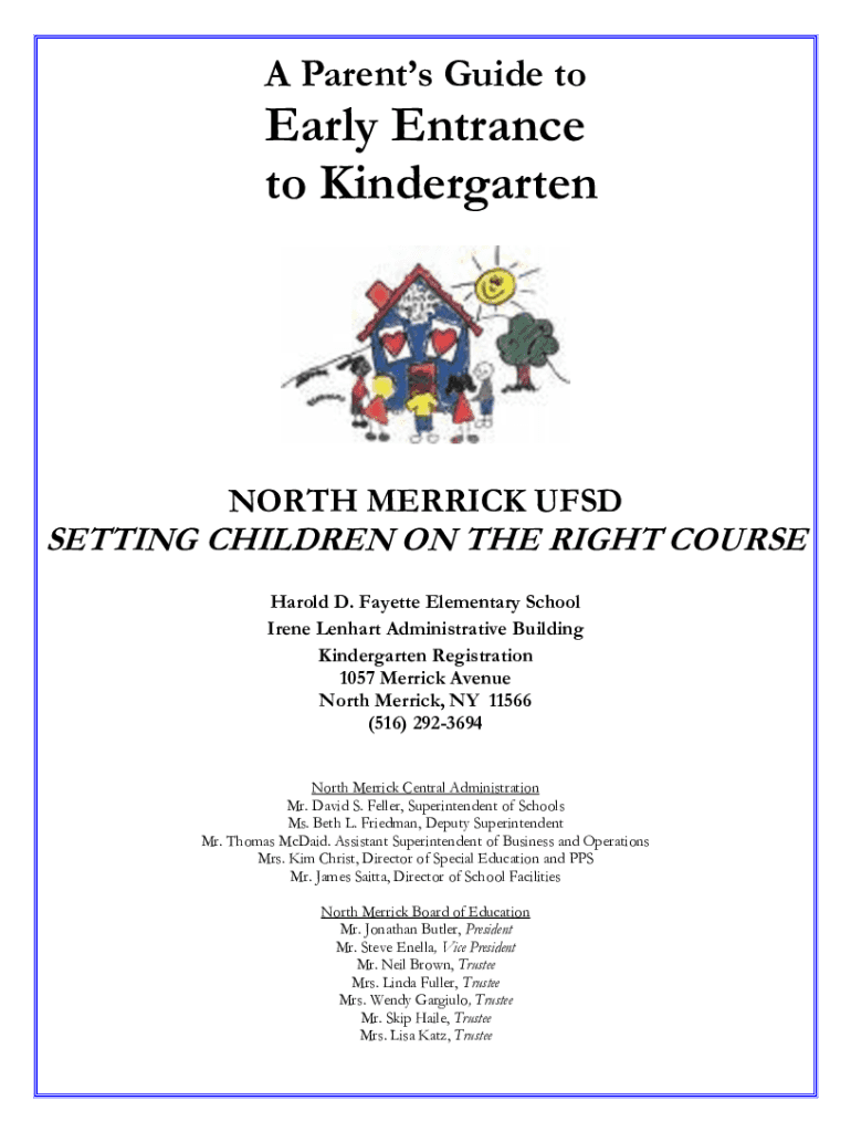 Fillable Online District History / Home - North Merrick UFSD Fax Email ...
