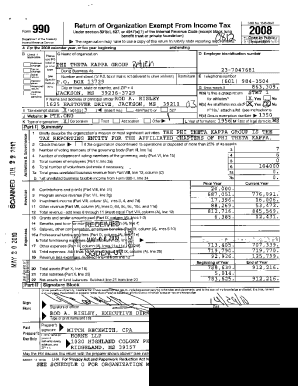 Fillable Online Return of Organization Exempt From Income Tax 200 Fax ...