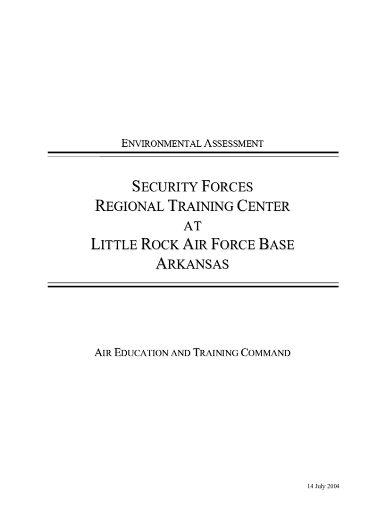 Fillable Online Little Rock AFB In-depth Overview - Military Installations Fax Email Print ...