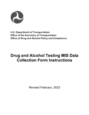 Fillable Online Drug and Alcohol Testing MIS Data Collection Form ...