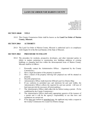 Fillable Online 1 TITLE 14. LAND USE LAW CHAPTER 1. DECLARATION OF ...