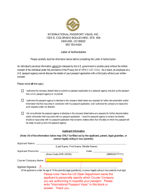 Fillable Online Letter of Authorization - RJR Passport and Visas Fax ...