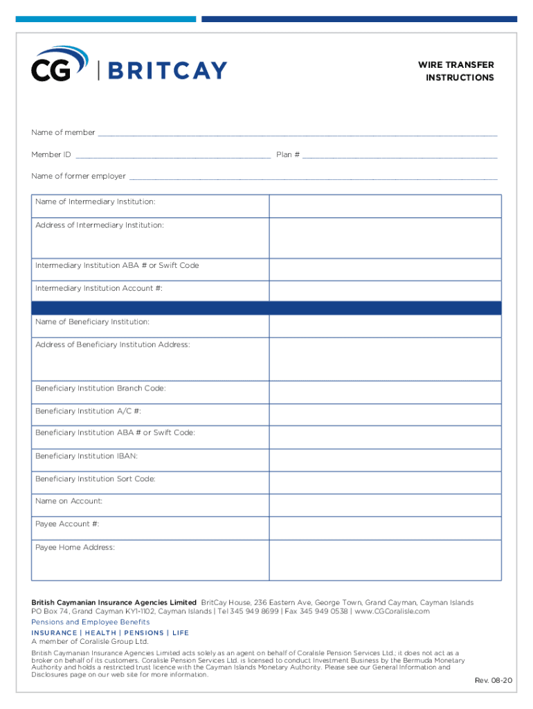 Fillable Online Wire Transfer Agreement and Authorization Fax Email ...