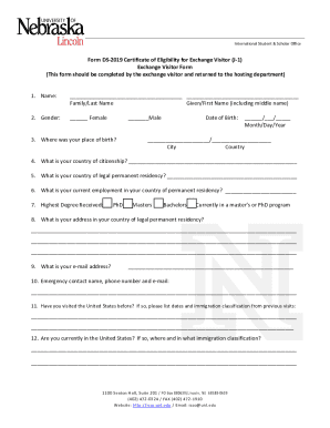 Fillable Online ICE Form I-983 - Global Nebraska Fax Email Print ...
