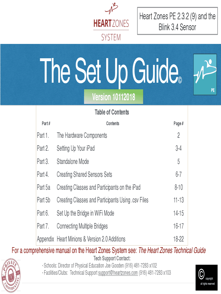 Fillable Online Heart Zones Zoning Fitness In A Blink Wall Chart Fax ...