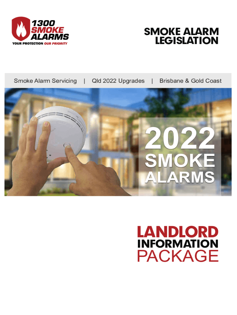 Fillable Online Smoke alarms - Queensland Fire and Emergency Services ...