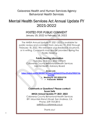 Fillable Online MHSA Publications and ReportsOrange County California ...