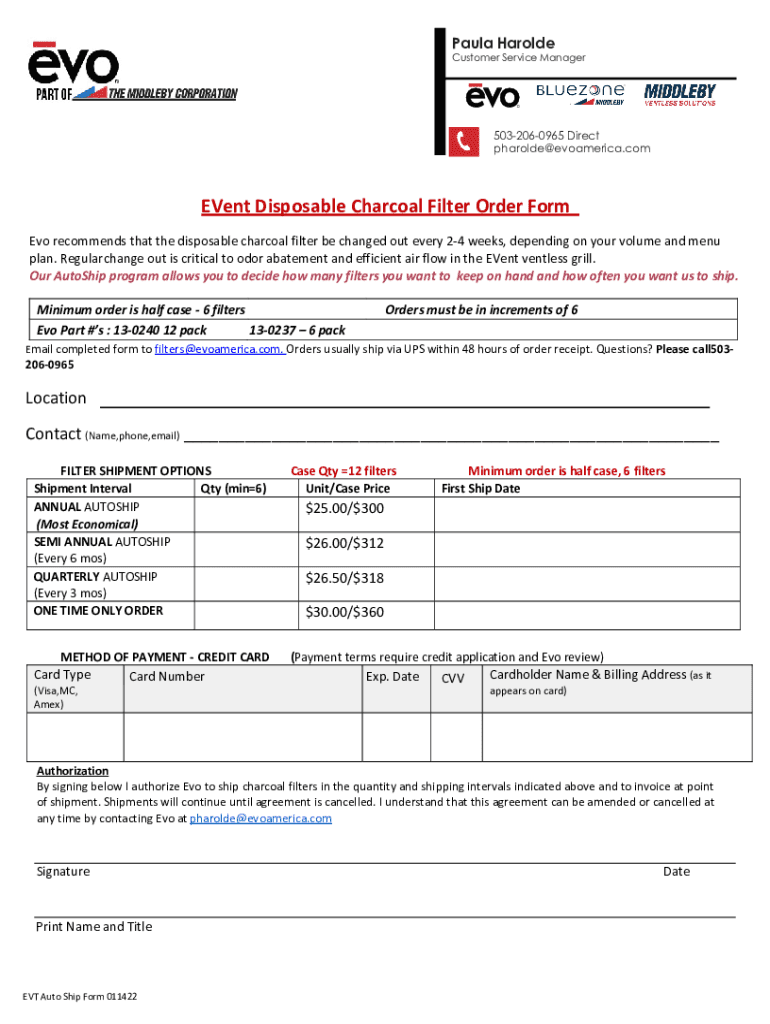 Fillable Online Filter Auto Ship Form Fill Rev 111020.docx Fax Email ...