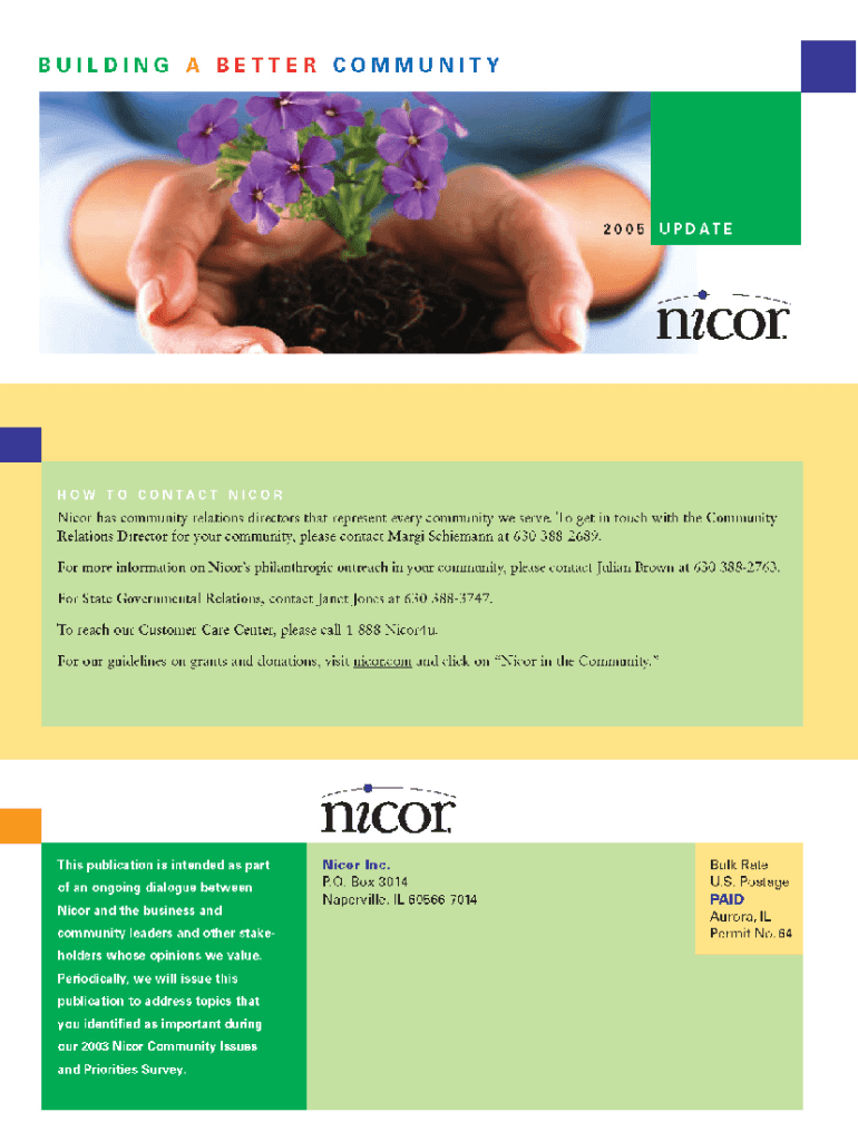 Fillable Online we listened - Nicor Gas Fax Email Print - pdfFiller