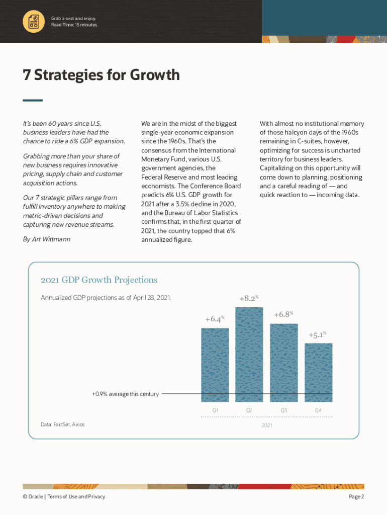 Fillable Online The Five Secrets to a Successful US Growth Strategy Fax ...