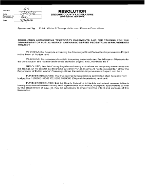 Fillable Online SM O o/J - Broome County Fax Email Print - pdfFiller