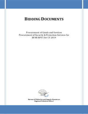 Fillable Online region1 bfar da gov Philippine Bidding Documents ...