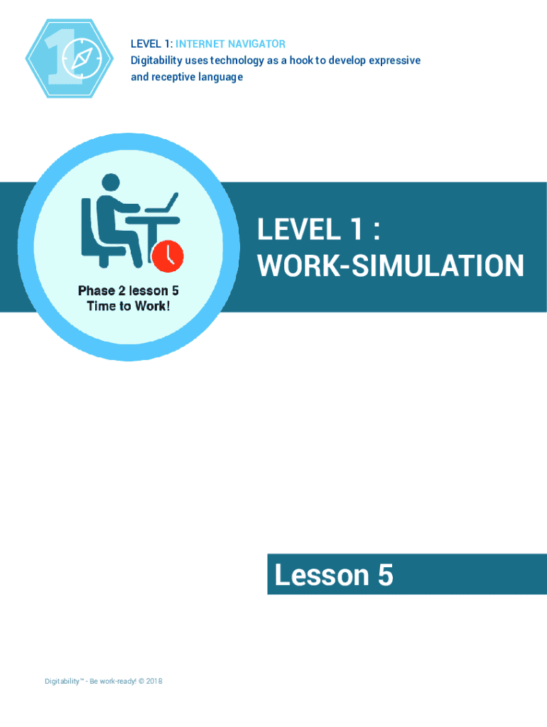 Fillable Online unit intro to digitability intro unit content overview ...