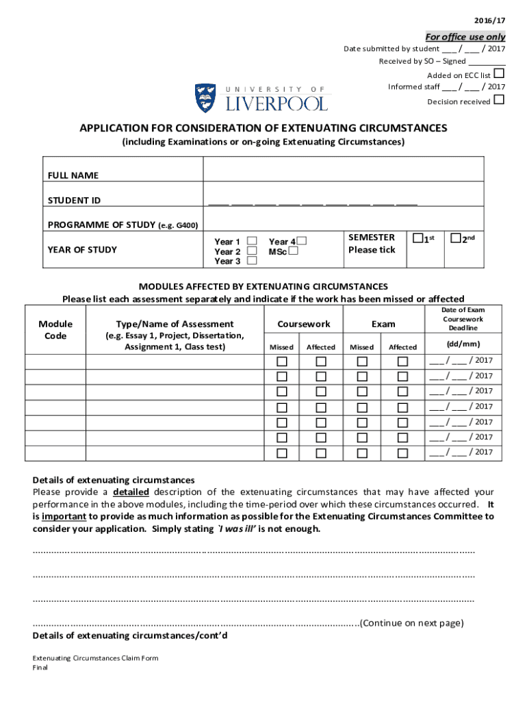 Fillable Online Department of Computer Science University of Liverpool ...