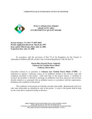 Fillable Online COMMONWEALTH OF PUERTO RICO / OFFICE OF GOVERNOR Fax ...
