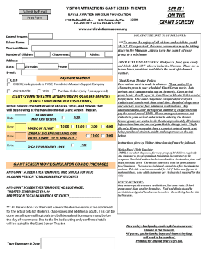 Fillable Online Plan your visit at National Naval Aviation Museum Fax Email Print - pdfFiller