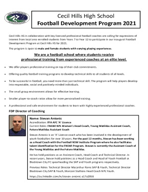 Fillable Online Adam Tardif recognized as ADPRO Coach of the Week Fax ...