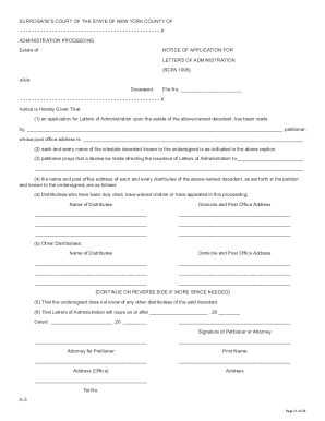 Fillable Online Exhibit-E-Sample-Petition-for-Letters-of-Administration ...