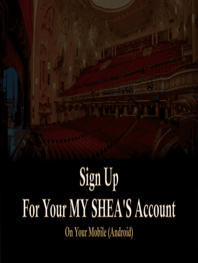 Fillable Online How to Sign In through My Shea's App (iOS) Fax Email ...