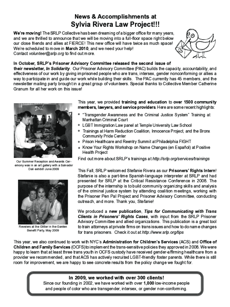 Fillable Online Transgender and Intersex People In New York's State Prisons Fax Email Print ...