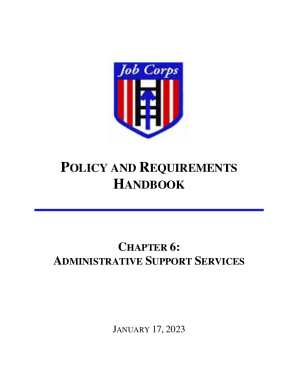 Fillable Online PRH Chapter 6 - All Documents - Job Corps Fax Email ...