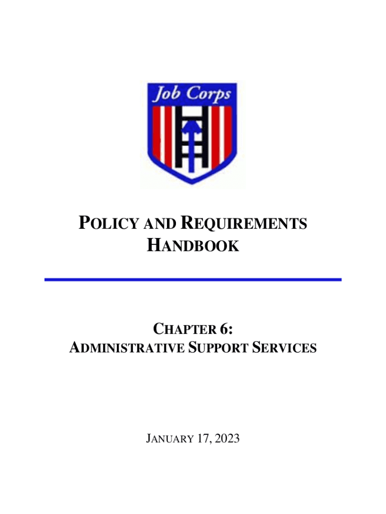 Fillable Online PRH Chapter 6 - All Documents - Job Corps Fax Email ...