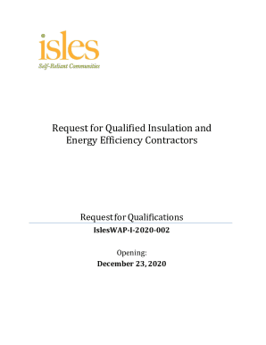 Fillable Online Request for Qualified Insulation and Energy Efficiency ...