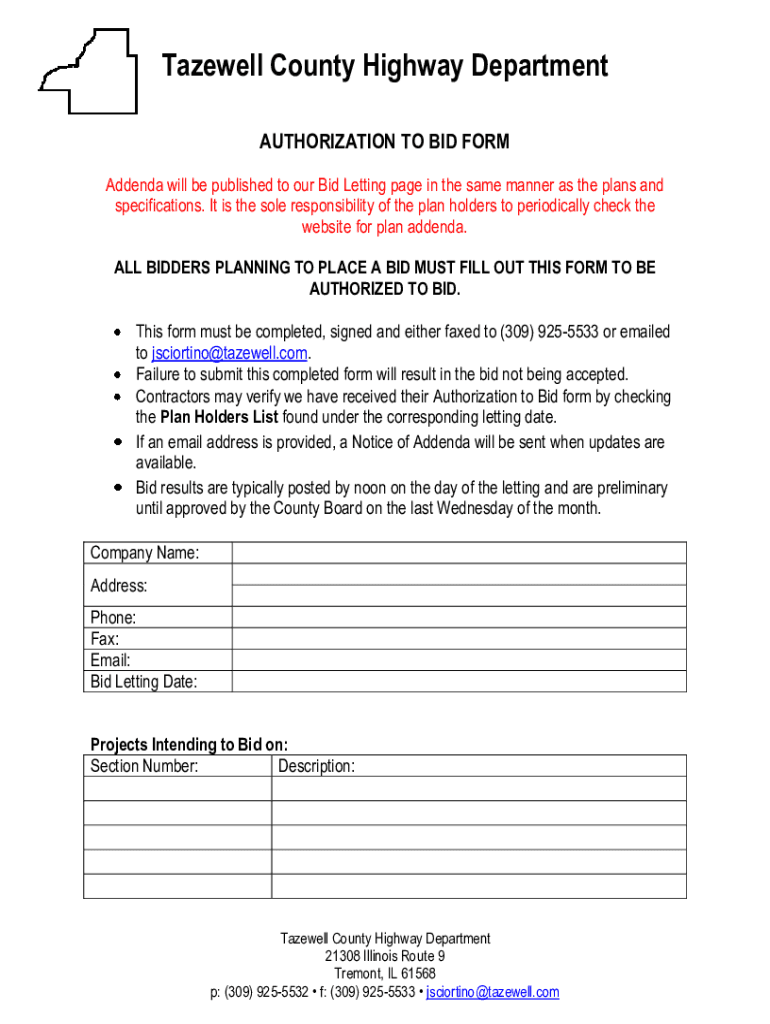 Fillable Online website for plan addenda Fax Email Print - pdfFiller
