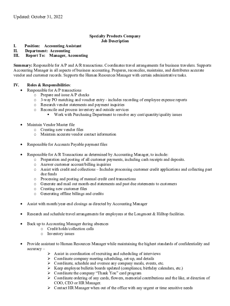 Fillable Online What Does An Accounts Payable Assistant Do - Zippia Fax ...