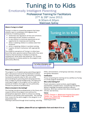 Fillable Online Tuning in to Toddlers: Research Protocol and ...