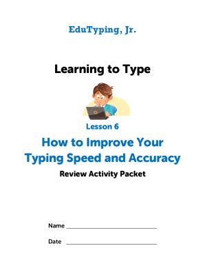 Fillable Online How to improve typing speed with touch typing Fax Email ...