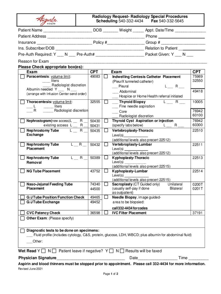 Fillable Online Swedish Ballard Imaging Requisition Form Fax Email ...