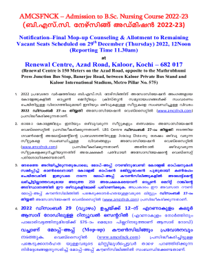 Fillable Online Waiting List of Eligible Applicants who attend Mop Up ... Fax Email Print ...