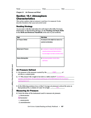 Fillable Online Section 19.1 Atmosphere Characteristics Fax Email Print ...