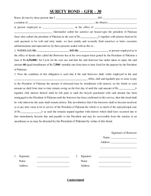 Fillable Online form of mortgage form gfr 23 Fax Email Print - pdfFiller