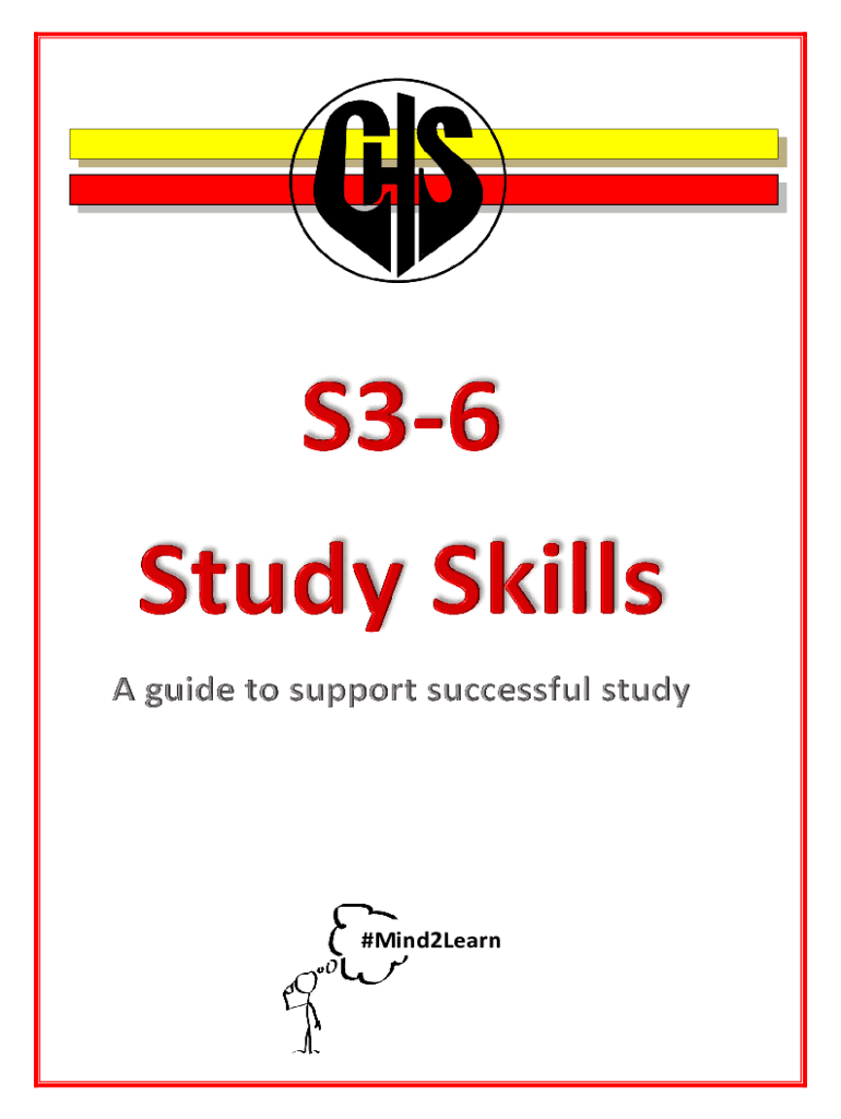 Fillable Online Studying 101: Study Smarter Not Harder - UNC Learning Center Fax Email Print ...