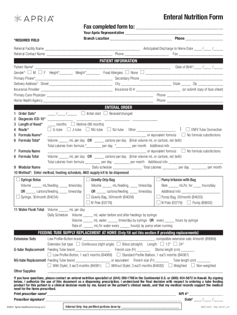 Fillable Online Certificate Of Medical Necessity Enteral And fillable-online-certificate-of-medical-necessity-enteral-and