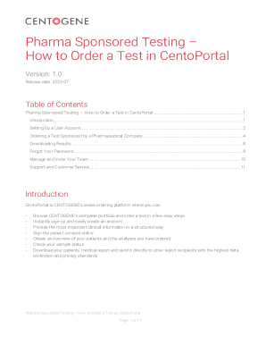 Fillable Online CeGaT - Genetic Diagnostics and Sequencing Services Fax ...