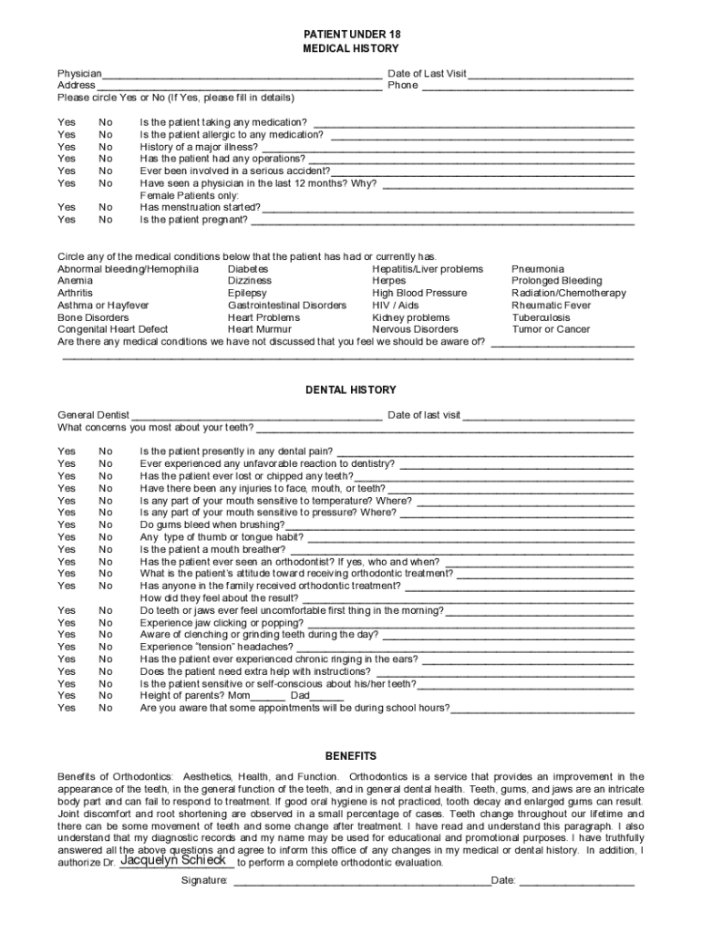 Fillable Online Child Med Hx.pdf Fax Email Print - pdfFiller