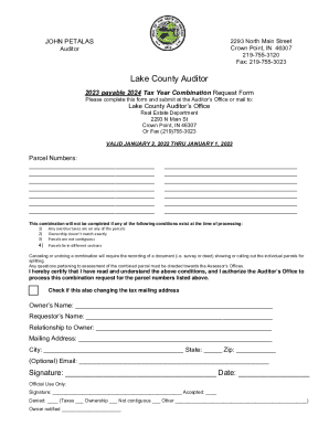 Fillable Online Lake County Auditor, Recorder Offices Donate To ...